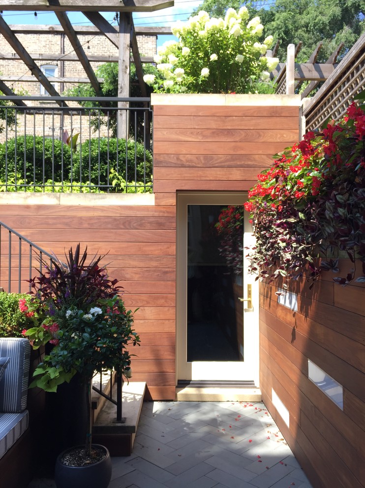 Lincoln Park Private Gardens | Mid-Level Dining Space - Craftsman ...