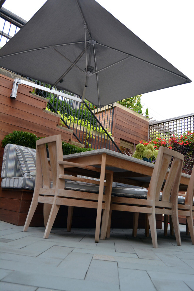 Lincoln Park Private Gardens | Mid-Level Dining Space - Craftsman ...