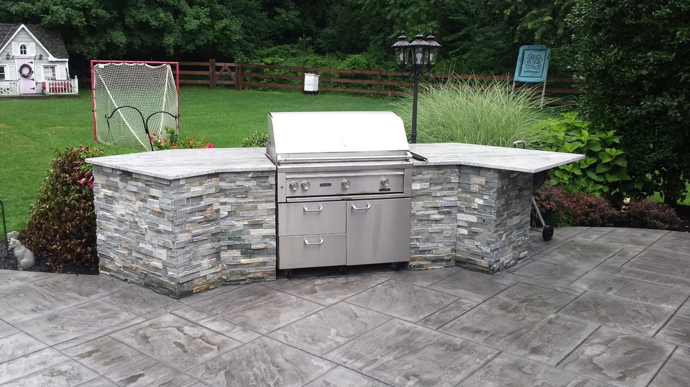 Locust Point - Pool House, Stone Veneer, Pool Deck, Patio, BBQ ...