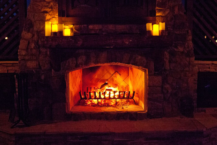 Lodge Style Outdoor Living Room - Traditional - Patio - Houston - by ...