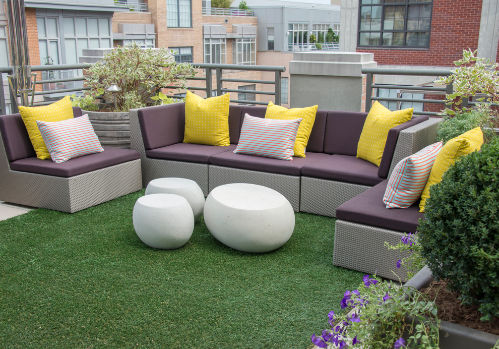 Logan Circle Loft Terraces - Contemporary - Patio - DC Metro - by GardenWise | Houzz