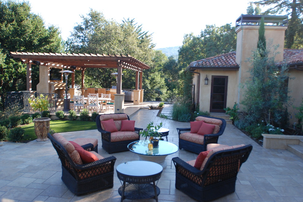 Los Altos Hills - Méditerranéen - Terrasse et Patio - San Francisco ...
