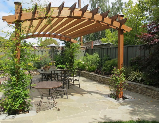 Los Altos Landscape Design - Green Patio - Traditional - Patio - San ...