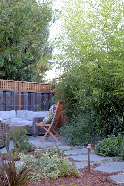 Los Altos Landscape Garden Design - Green Patio - Mediterranean - Patio ...