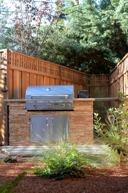 Los Altos Landscape Garden Design - Green Patio - Méditerranéen ...