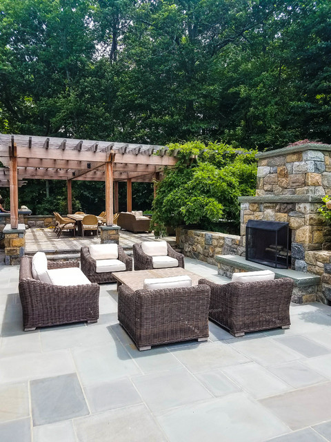 Luxury Barn and Patio - Rustic - Patio - New York - by Auburn Landing ...