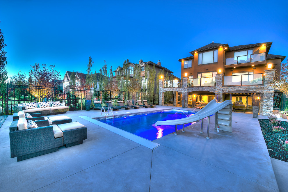 Lynx Ridge Luxury - Traditional - Patio - Calgary - by VisionScapes | Houzz
