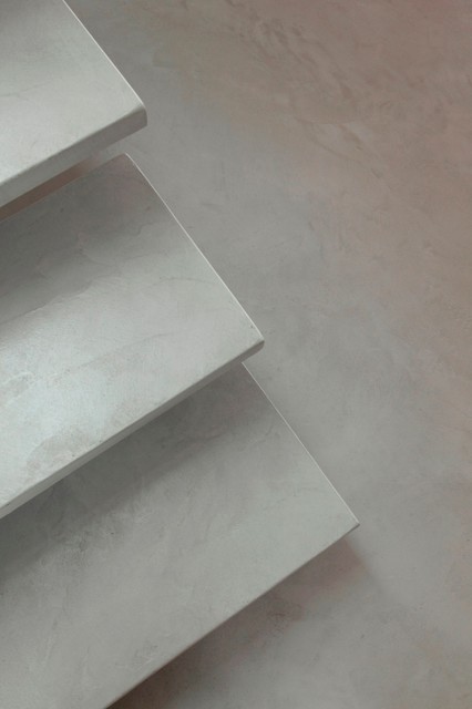 MA's Concrete texture - Transitional - Staircase - New York - by ABC ...