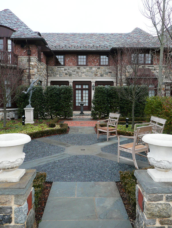 Manor - Traditional - Patio - New York - by David R. Lamb, Landscape ...