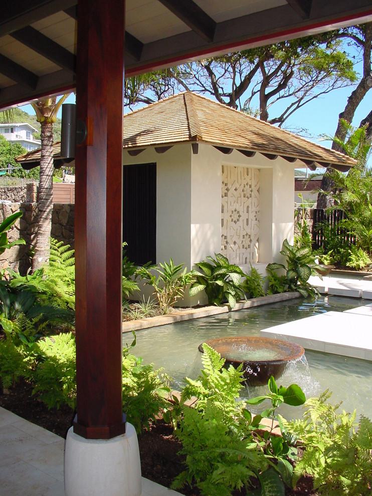 Maunalua Bay Estate - Tropical - Patio - Hawaii - by Peter Vincent ...
