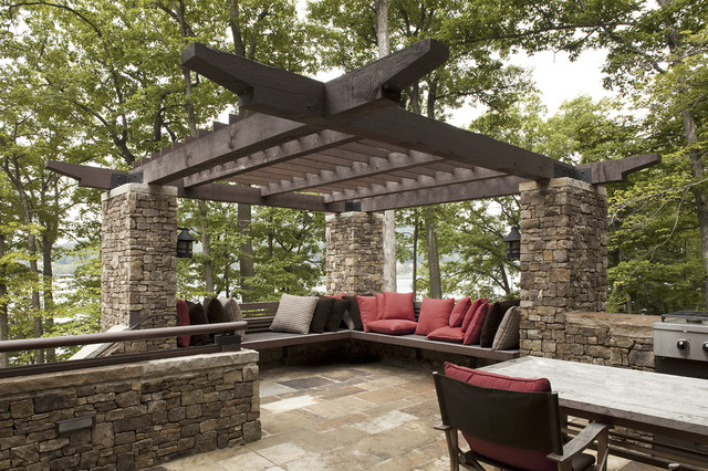 Meadow Mountain Lane - Rustic - Patio - Baltimore - by Gosnell Builders ...