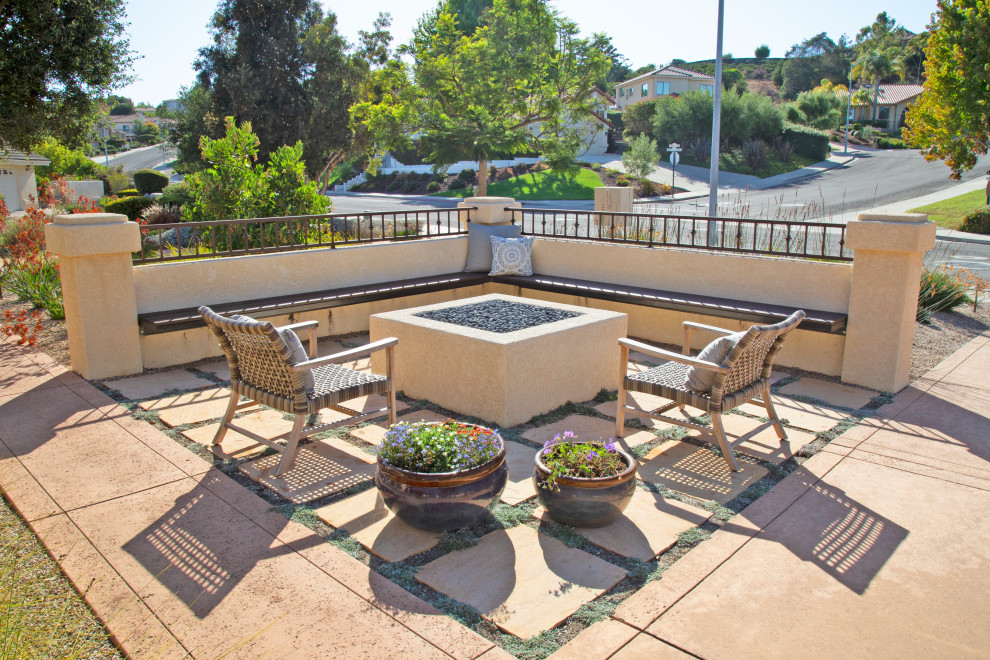 Mediterranean Metamorphosis - Mediterranean - Patio - San Luis Obispo ...