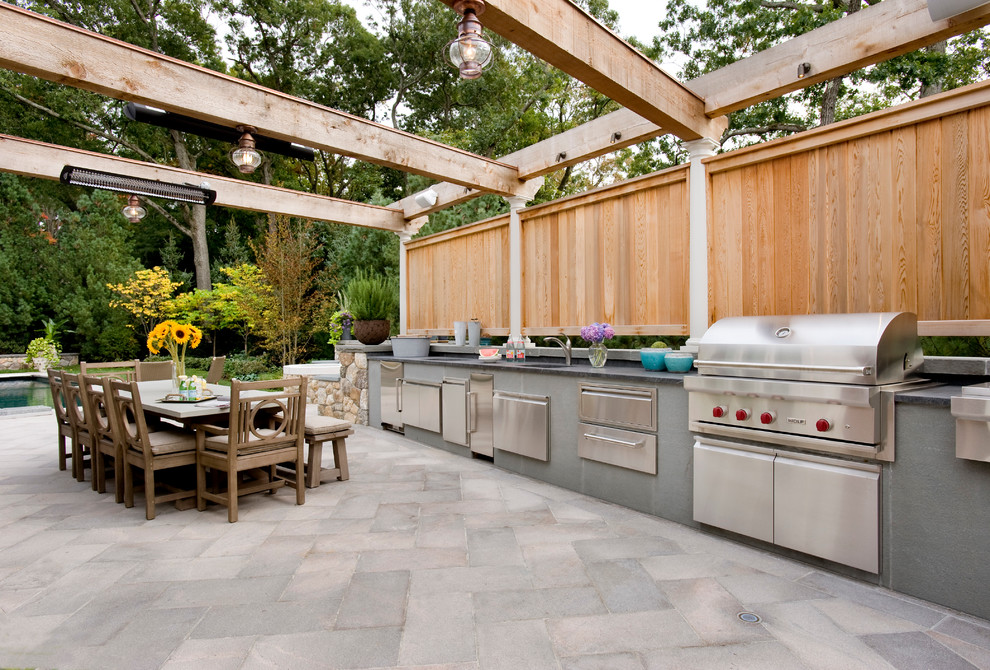 Meriam Hill House - Traditional - Patio - Boston - by Colin Smith ...