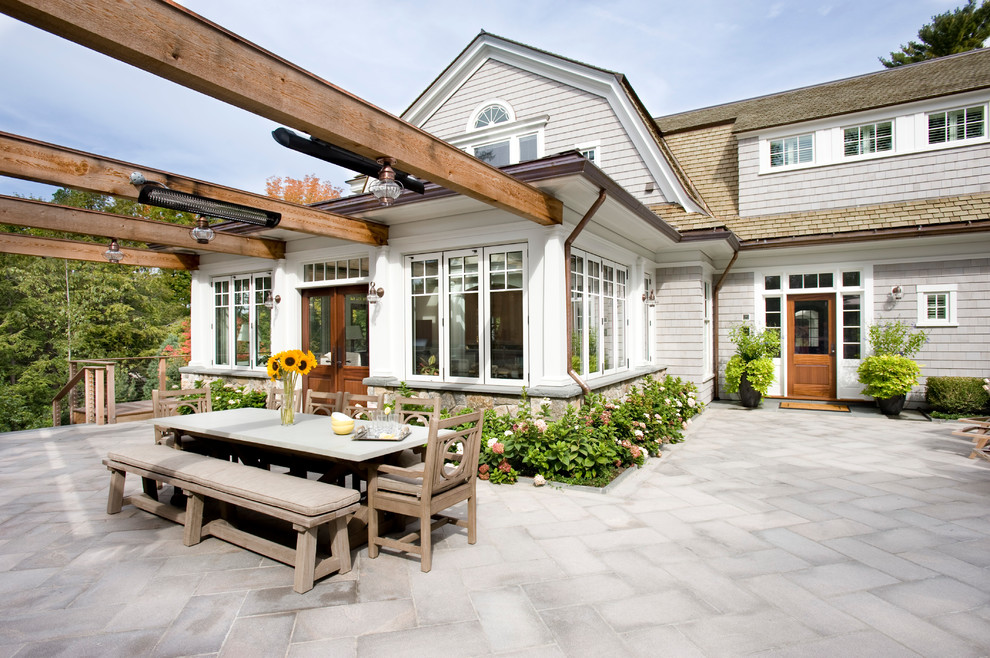 Meriam Hill House - Traditional - Patio - Boston - by Colin Smith ...