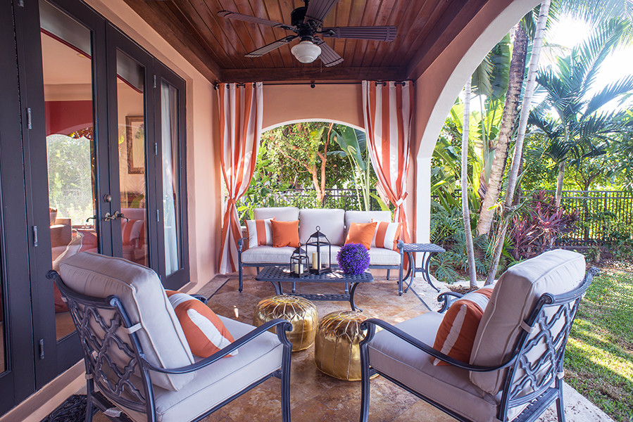 Miami Beach Estate - Mediterranean - Patio - Miami - by Errez Design ...