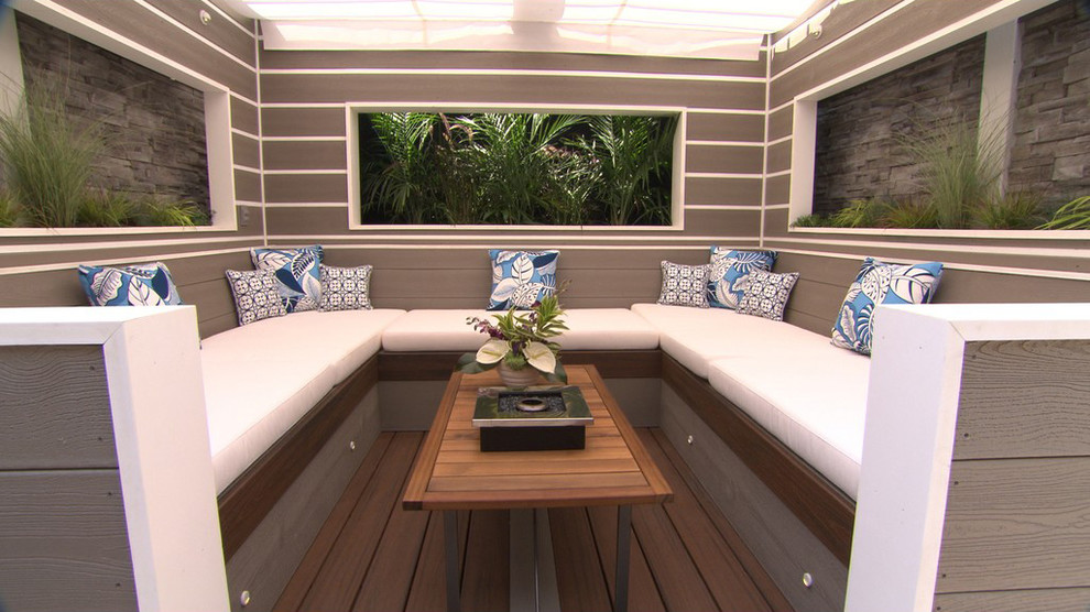 Miami Deck, HGTV - Modern - Patio - Toronto - by ShadeFX | Houzz