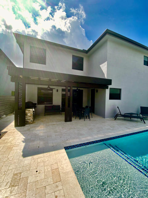 Miami Lakes Patio Upgrade - Contemporary - Patio - Miami - by The ...