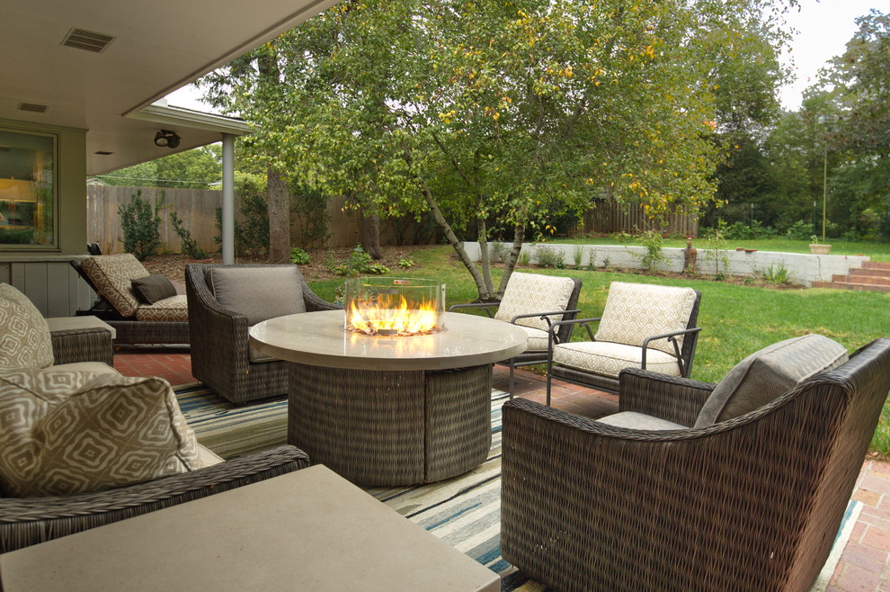 Mid Century Modern Luxe - Midcentury - Patio - Omaha - by Coffey & Co ...