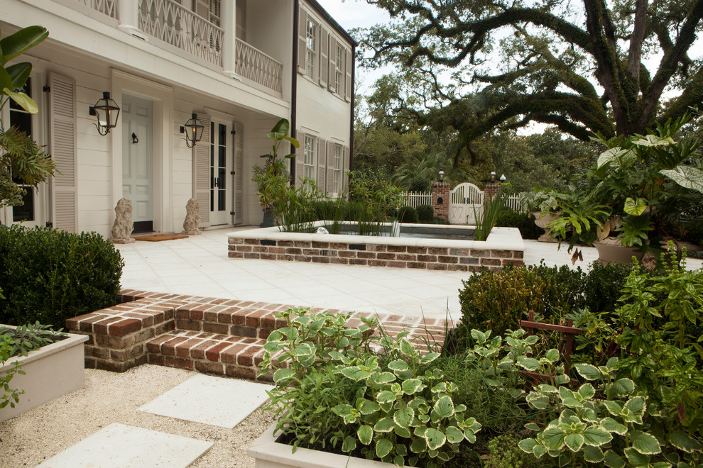 Midtown Mobile Classical Revival Restoration - Traditional - Patio ...