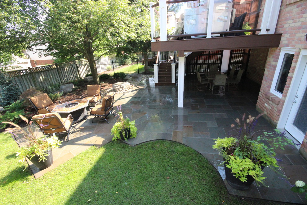 Mill Park - Backyard Project - Traditional - Patio - Toronto - by ...