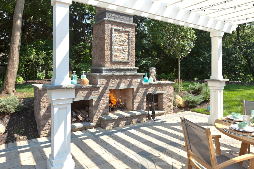 Mini-Creta Fireplace - Contemporary - Patio - Philadelphia - by Techo ...