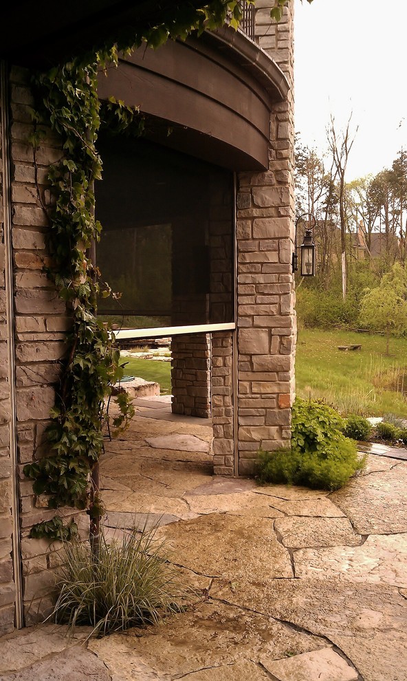 Mirage Motorized Screens On Beautiful Expansive Outdoor Patio ...