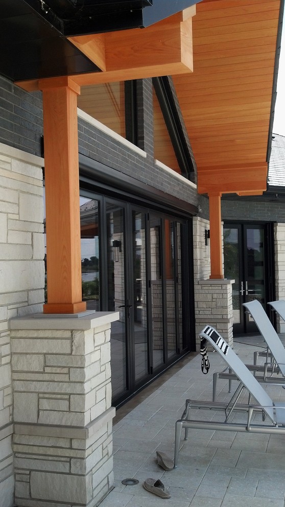 Mirage Retractable Screens-NanaWall System - Modern - Patio - Chicago ...