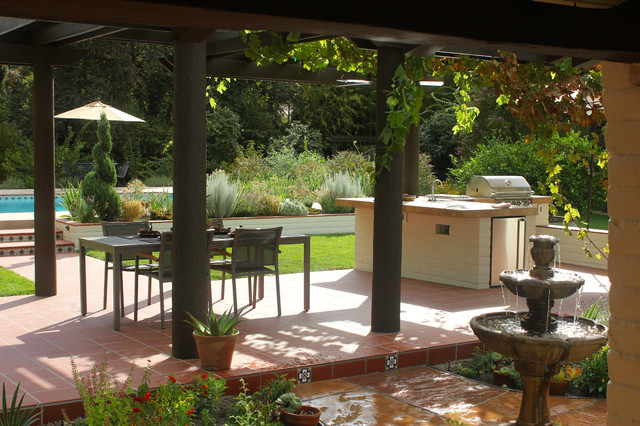 Mission Revival Patio