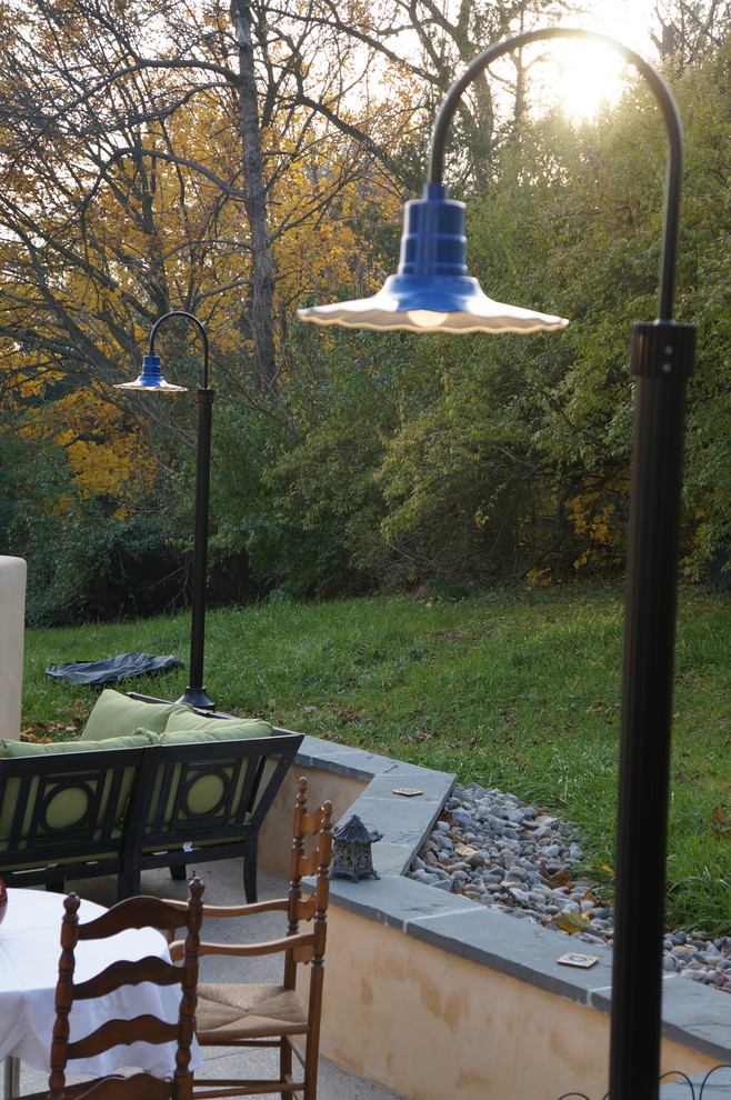 Mission Style Patio in East Fallowfield, PA - Mediterranean - Patio ...