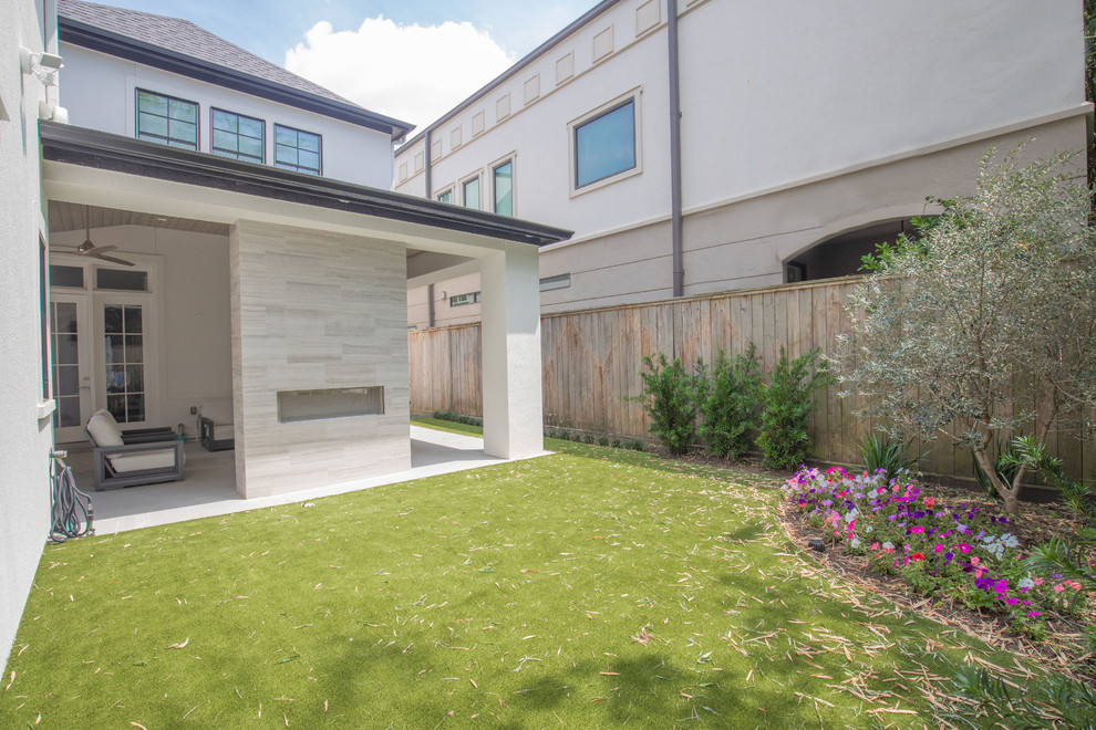 Modern covered patio - Modern - Patio - Houston - by Sneller Custom ...