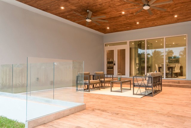 Modern Exterior Finishes - Contemporary - Patio - Miami - by Janet ...