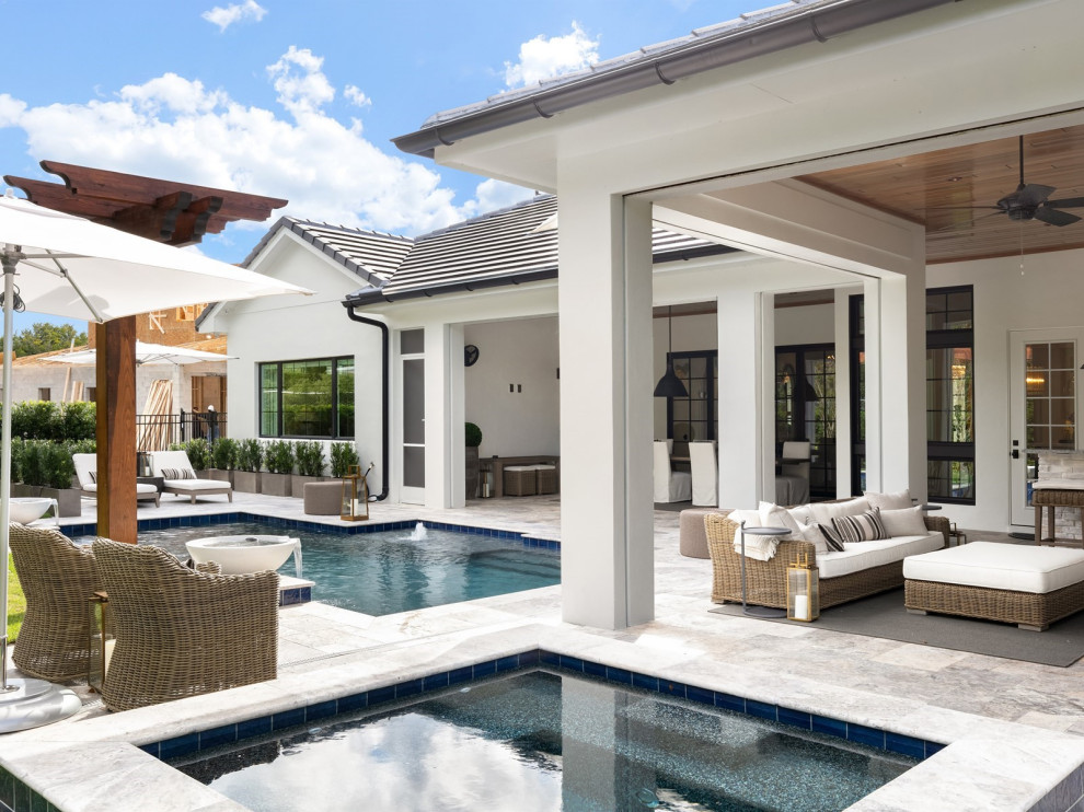 Modern Farmhouse in Winter Park Florida - Farmhouse - Patio - Orlando ...