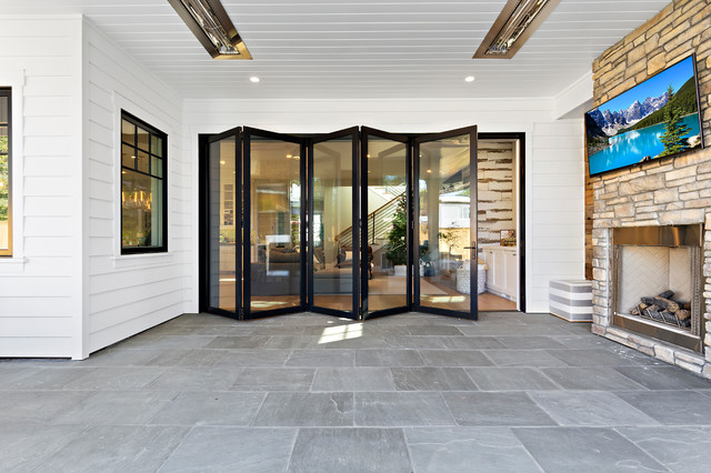 Modern Farmhouse Style Home Extends Living Space with AG Millworks Bi ...