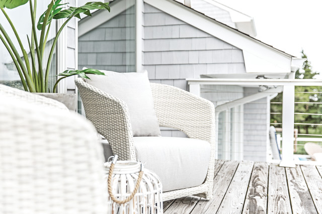 Modern Hamptons Style Beach House - Contemporary - Patio - New York ...