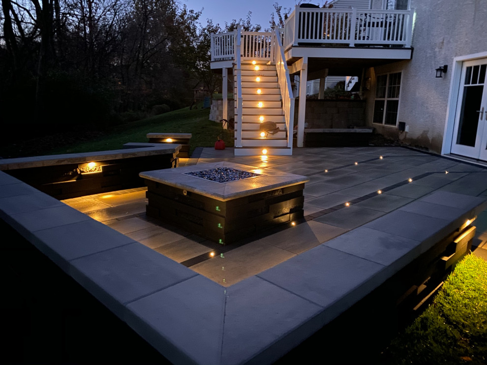 Modern hardscape design - Modern - Patio - Philadelphia - by Blue Rock ...