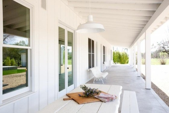 Modern Ranch House Design by Nicholas Lee - Traditional - Patio - San ...