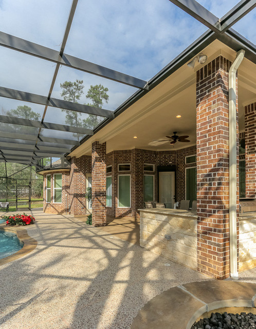 Montgomery county Texas Screen Pool Enclosure - Patio - Houston - by ...