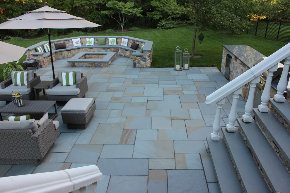 Montville Residence - Mediterranean - Patio - New York - by Pennella's ...