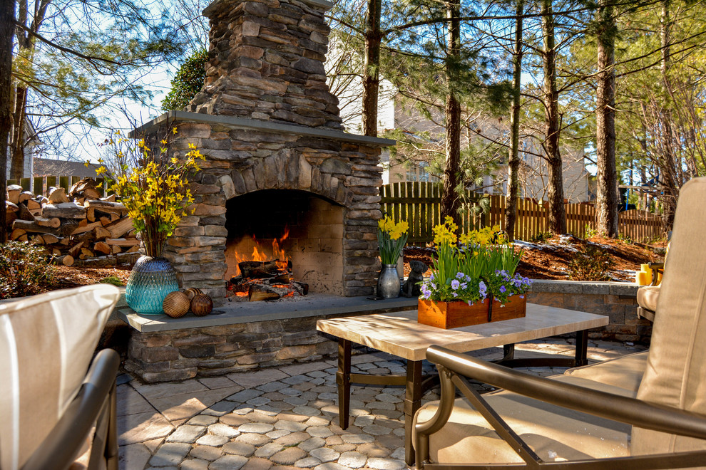 Morning Coffee and Backyard Brunch - Rustic - Patio - Richmond - by ...