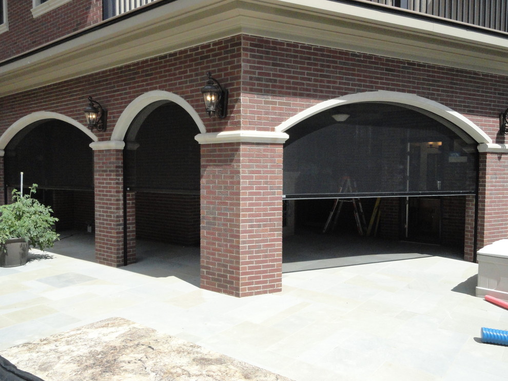 Motorized Retractable Screens - Modern - Garage - Detroit - by Tarnow ...