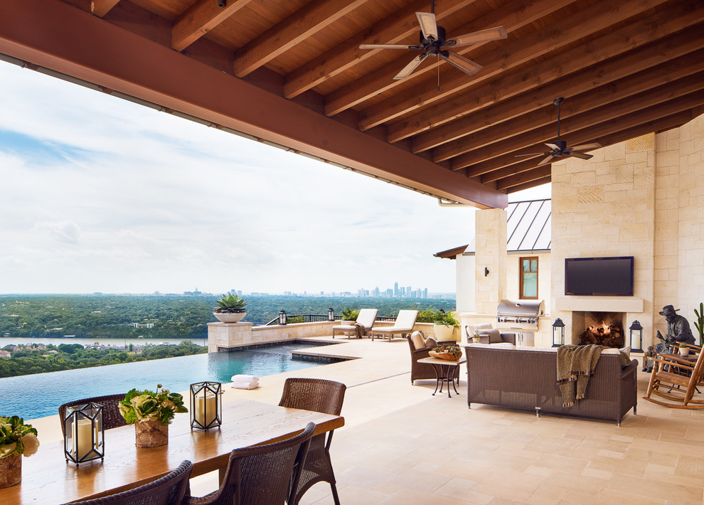 Mount Larson Luxury - Mediterranean - Patio - Austin - by JEI Design ...