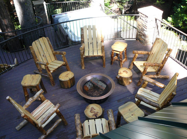 Mountain Home - Rustic - Patio - Sacramento - by Design Classics | Houzz UK