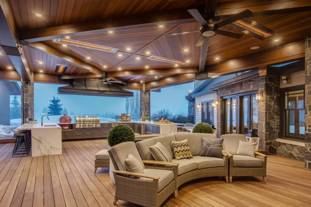 Mountain Outdoor Kitchen - Patio - Denver - by Artisan Outdoor Kitchens ...