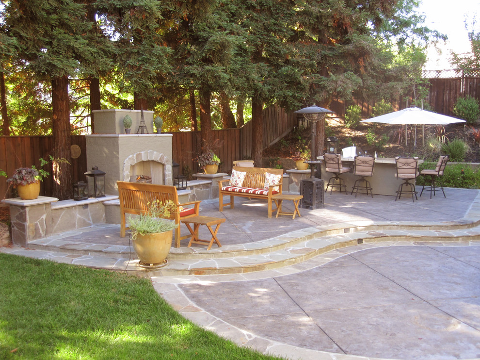 Multi-Level Patios - Traditional - Patio - San Francisco - by ...