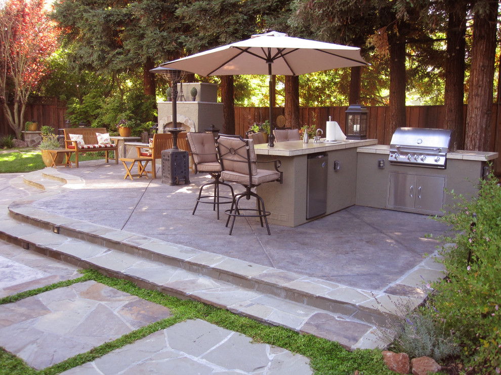 Multi-Level Patios - Traditional - Patio - San Francisco - by ...