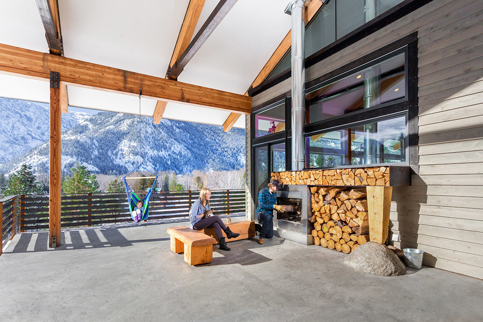 NaMu Lodge - Rustic - Patio - Seattle - by Syndicate Smith LLC | Houzz UK