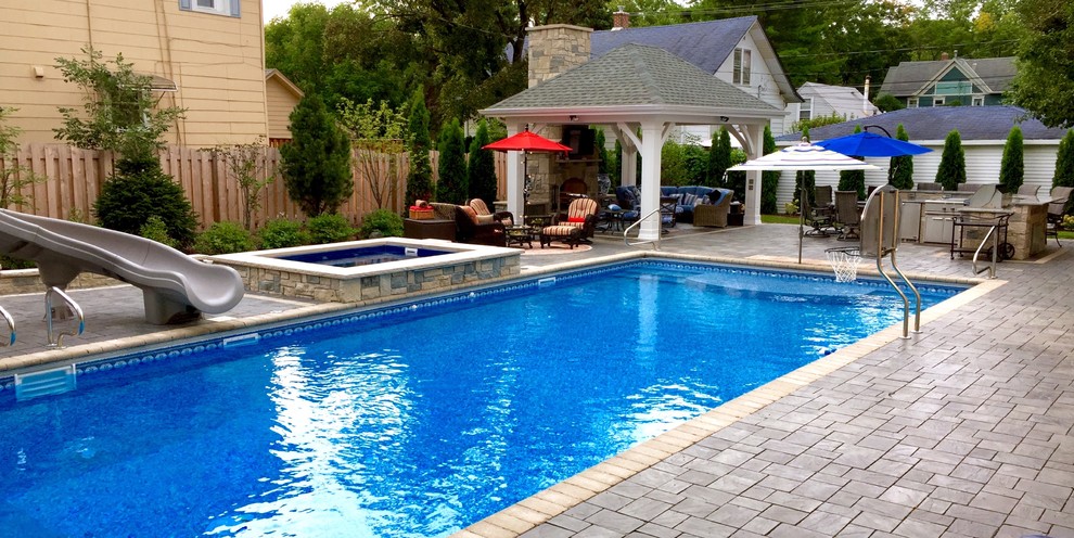 Naperville - Traditional - Pool - Chicago - by CMS Landscapes | Houzz