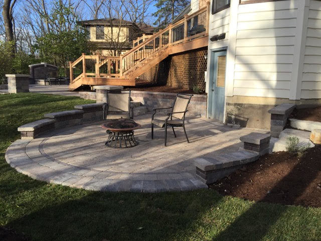 Naperville Multi Layered Backyard - Traditional - Patio - Orange County ...