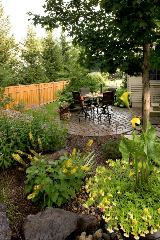 Natural and Fun Backyard - Traditional - Patio - Minneapolis - by ...