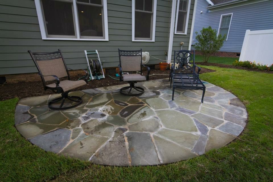 Natural Stone Exterior Flooring - Traditional - Patio - Charlotte - by ...